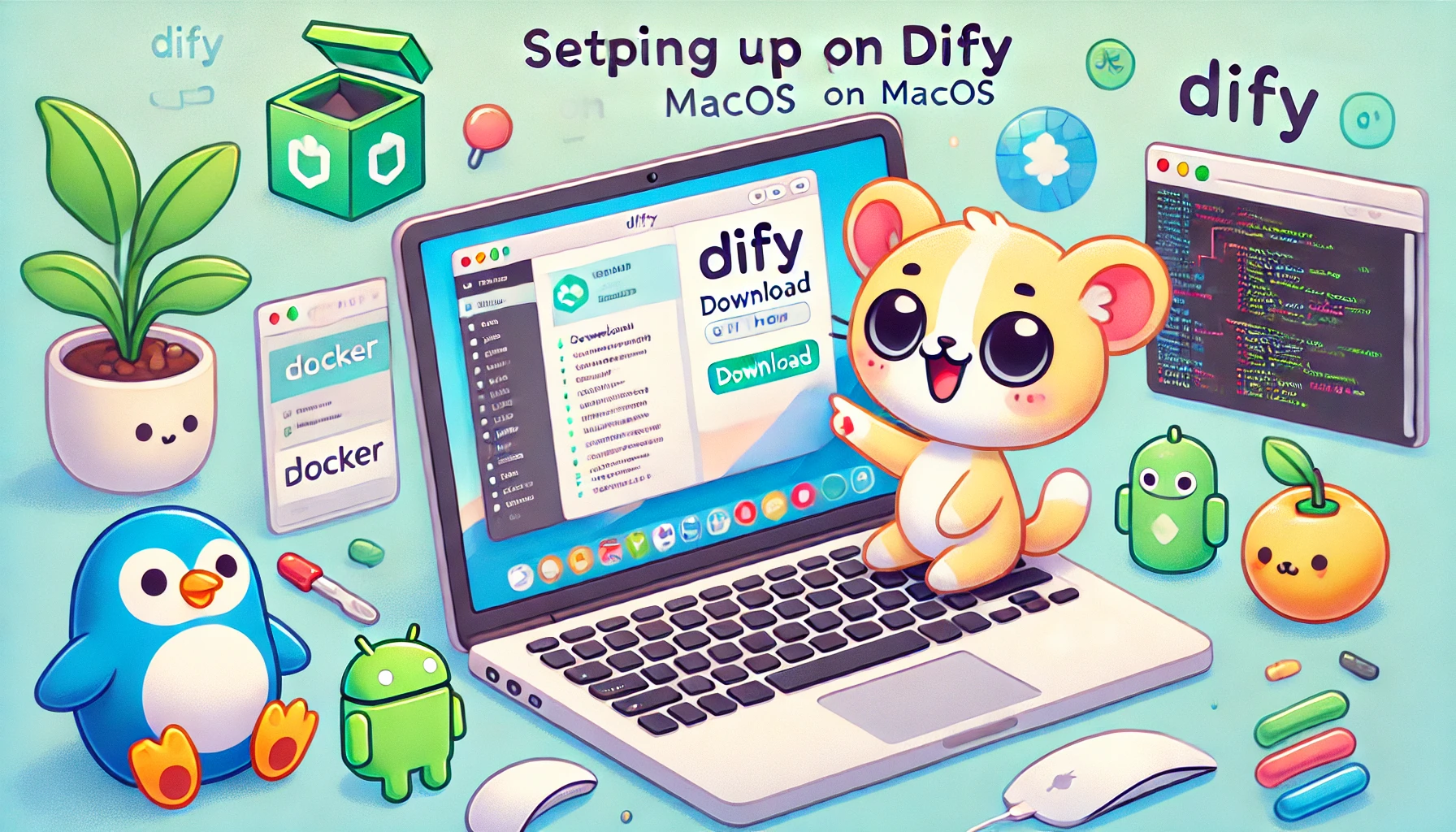 在 macOS 上在 Docker 中安裝 Dify 的操作手冊